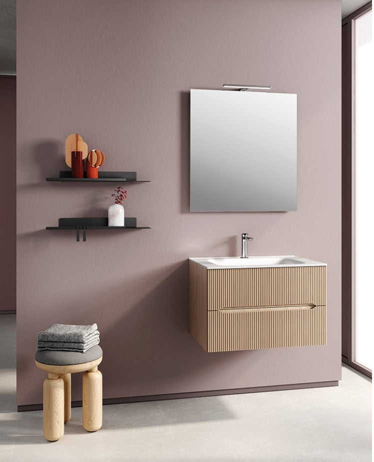 Mobile bagno 70 Cm - EASY CANNETTATO - Composizione 2 – DNG DESIGN